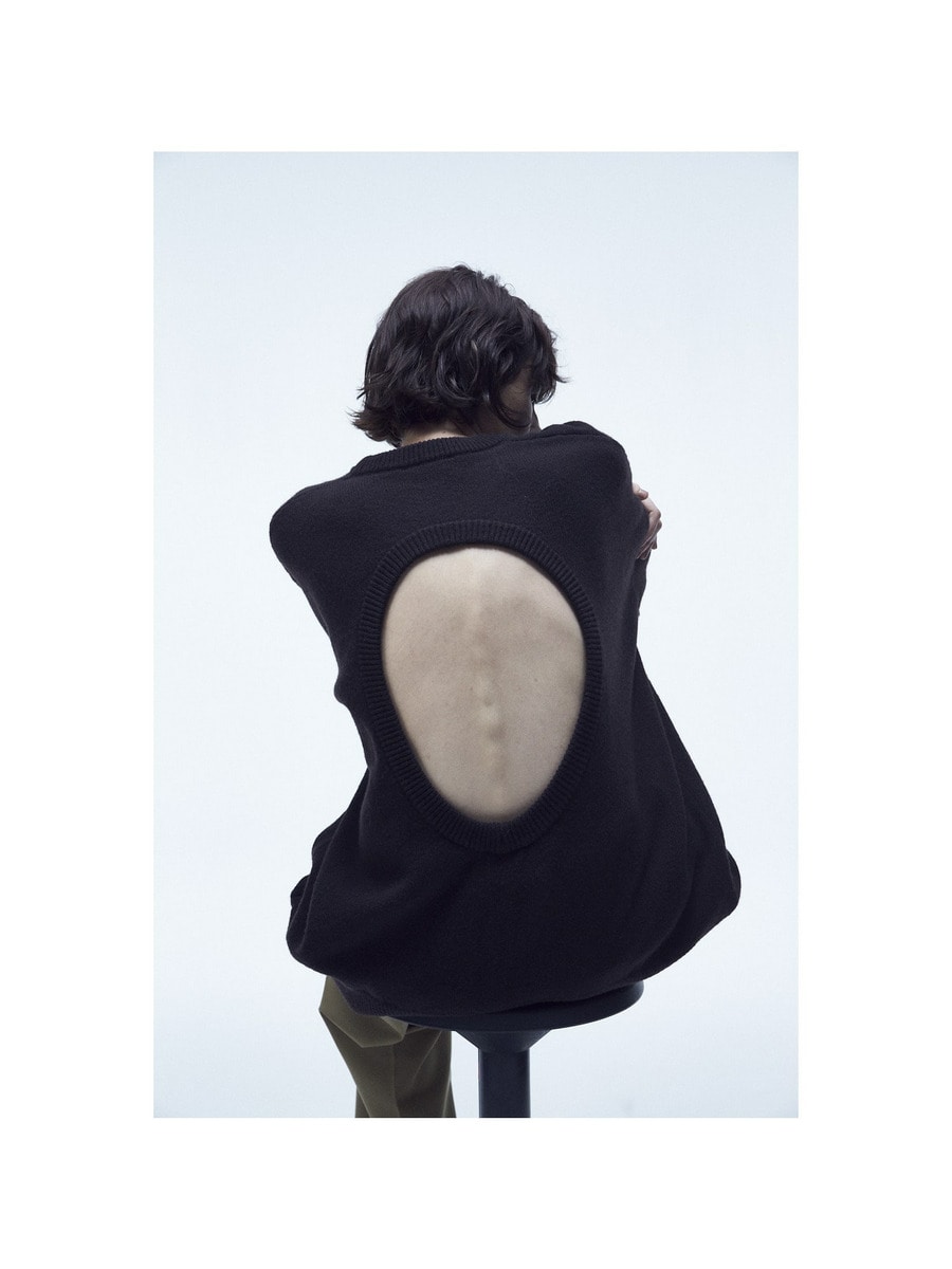 ATOMO FACTORY / バックデザインニット|ESTNATION ONLINE STORE ATOMO FACTORY / バックデザインニット|ESTNATION ONLINE STORE
