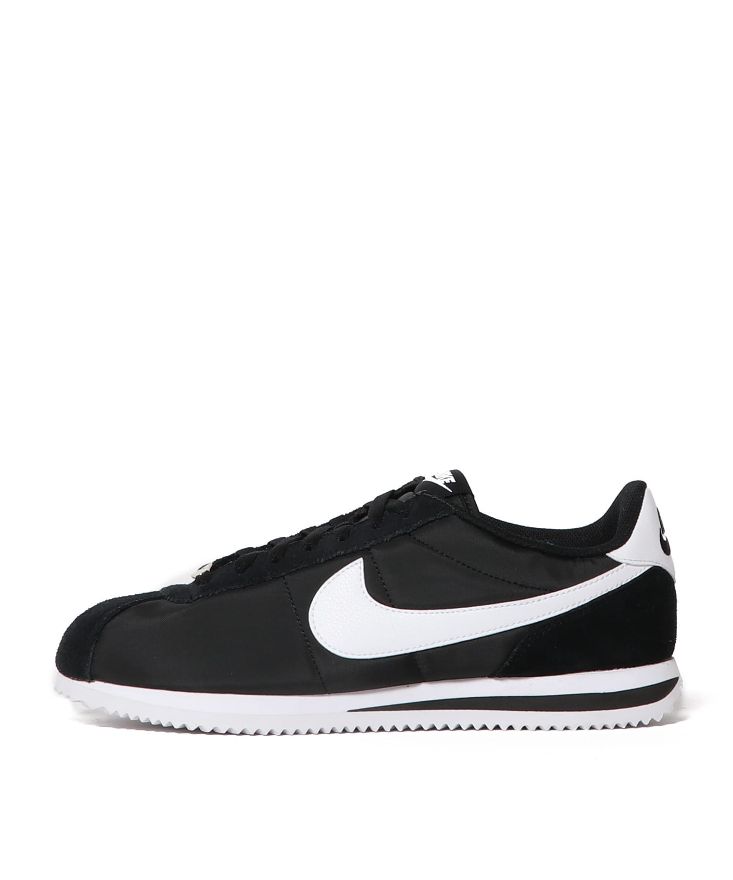 Nike cortez black and white store